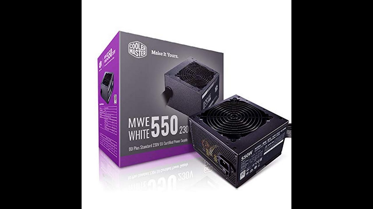 power supply 550 v Unboxing video - YouTube