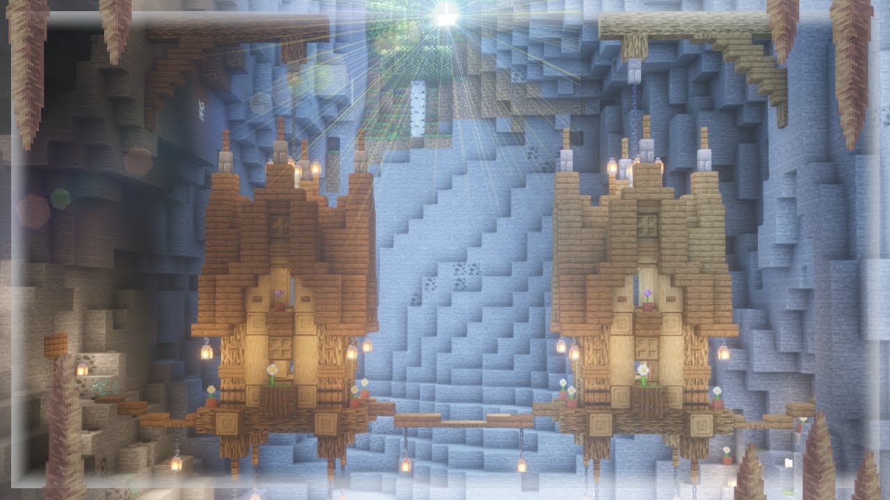 🌸 MINECRAFT Tutorial : Medieval Cave House 🌸 - YouTube