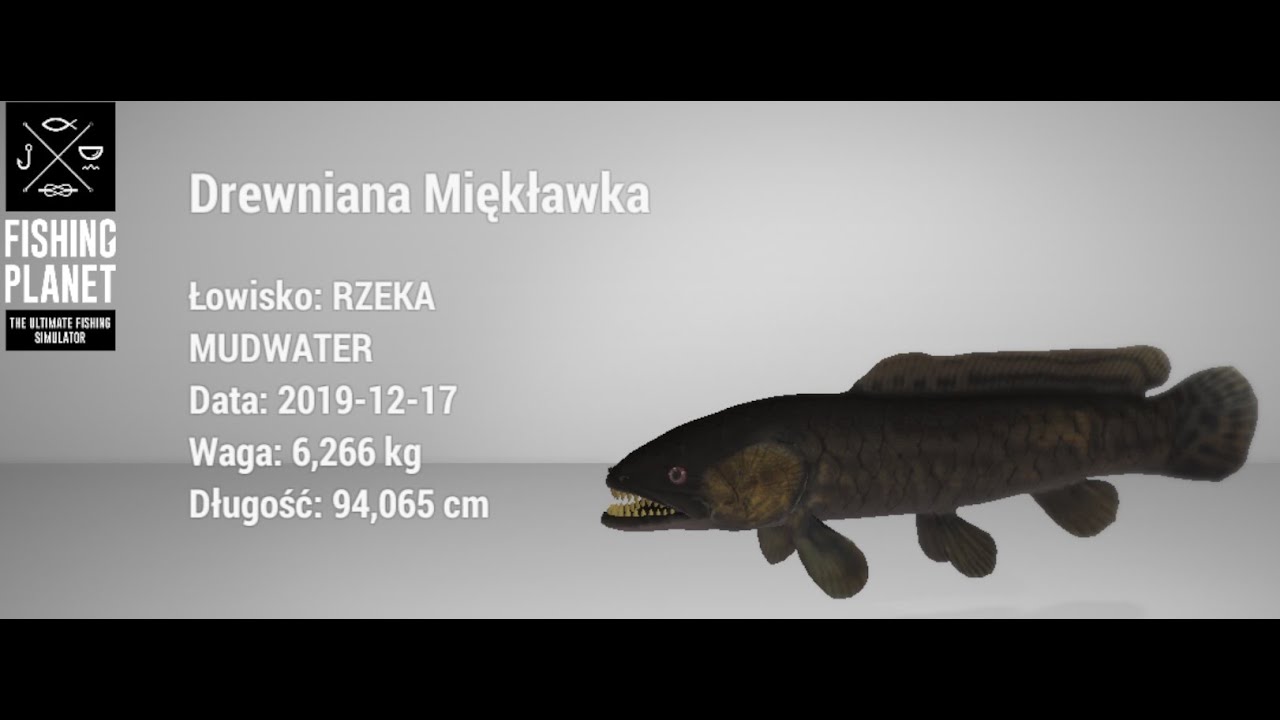 Fishing Planet Halloween Mudwater Dendrofin Monster Fish. Rzeka ...