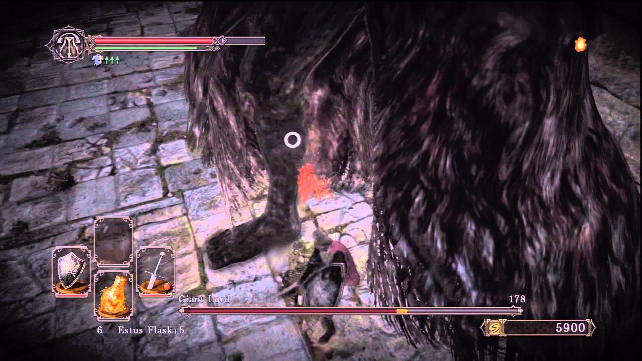 Dark Souls II - Giant Lord (Boss Fight) - YouTube