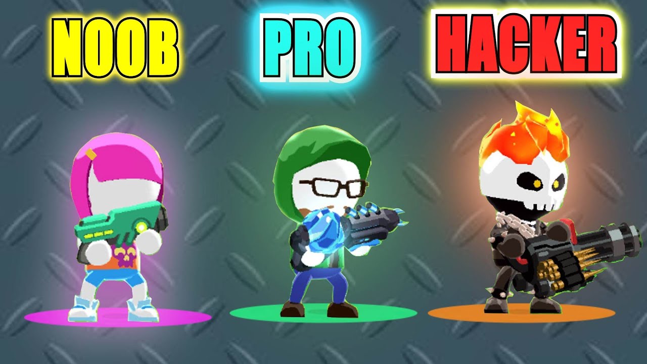 NOOB vs PRO vs HACKER - Johnny Trigger - YouTube