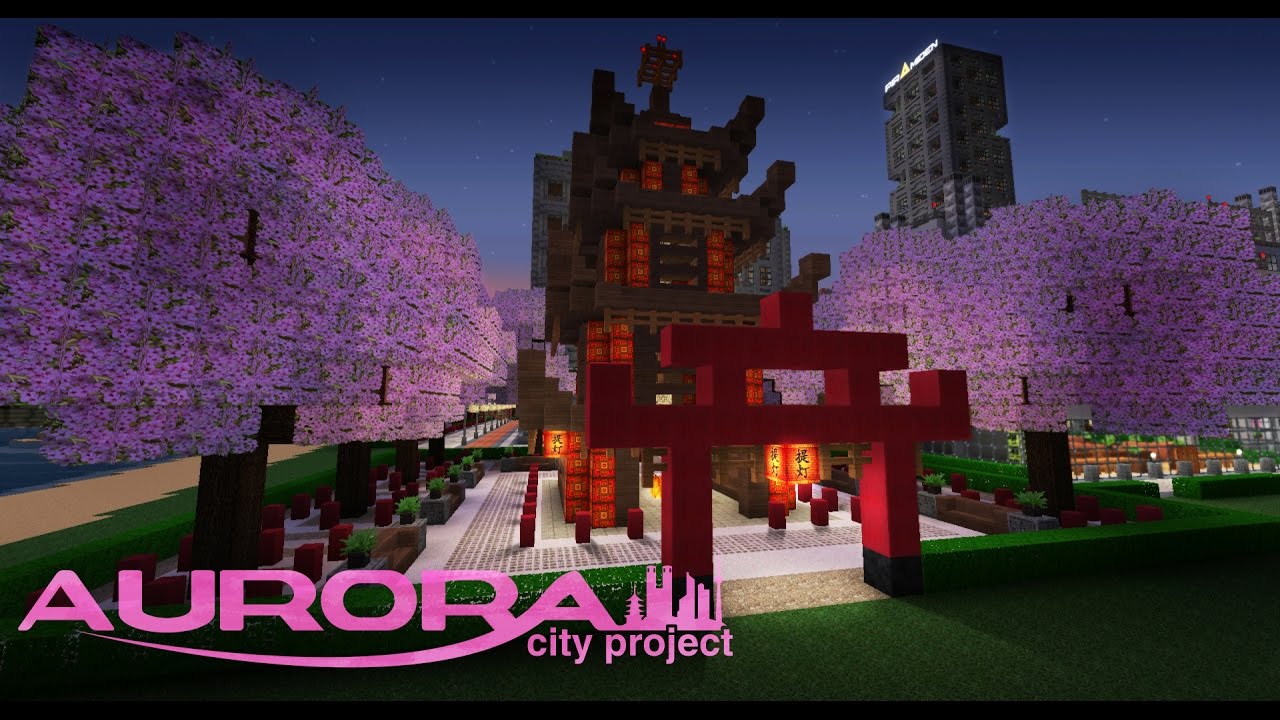 Minecraft | Aurora City Project "Stargazer" - YouTube