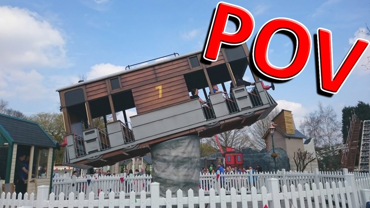 Toby's Tram Express HD POV - Drayton Manor 2015 - YouTube