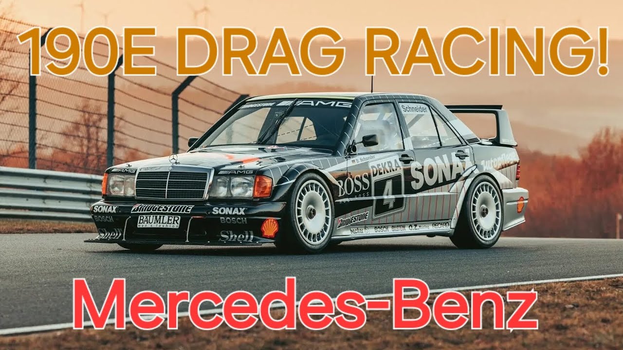 classy Classic Mercedes-Benz 190E drag racing! - YouTube