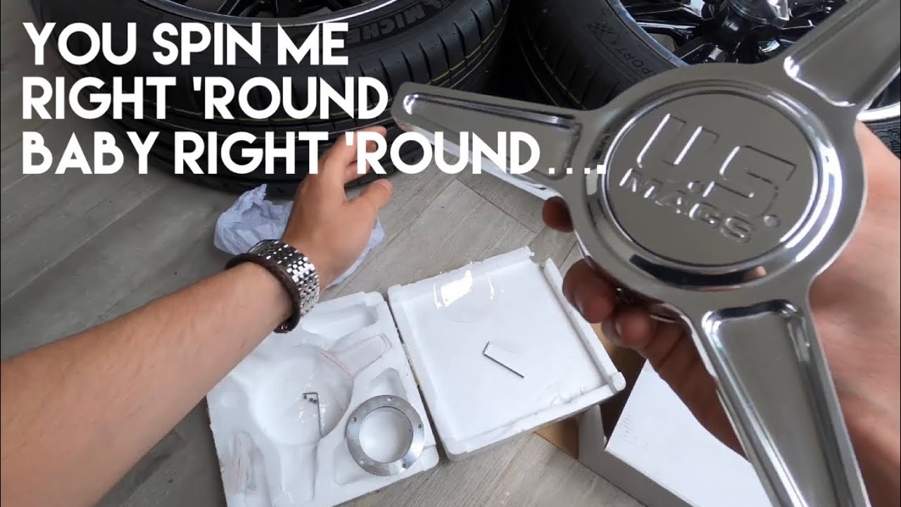 HOW TO: Installing US Mag Knock-Off Spinners // Classic Car ...