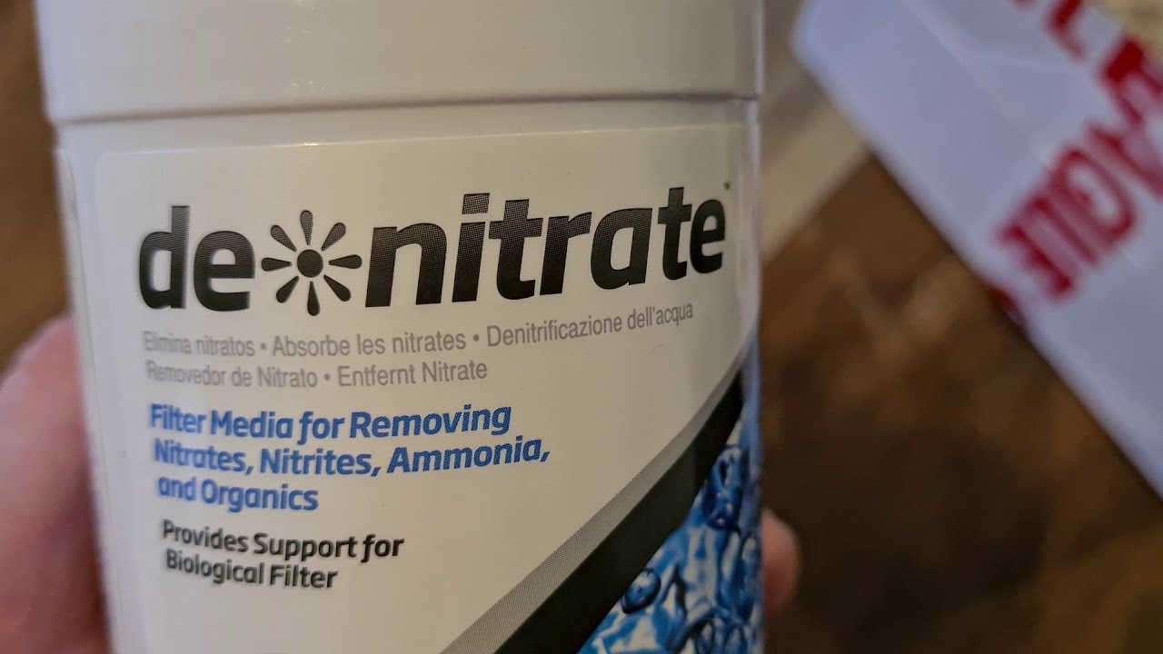 BEST Aquarium FILTER MEDIA? Unboxing Seachem de*nitrate - YouTube