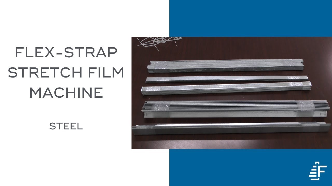Narrow Rolled Steel Pieces Flex Strap XL 110 Stretch Film Banding ...