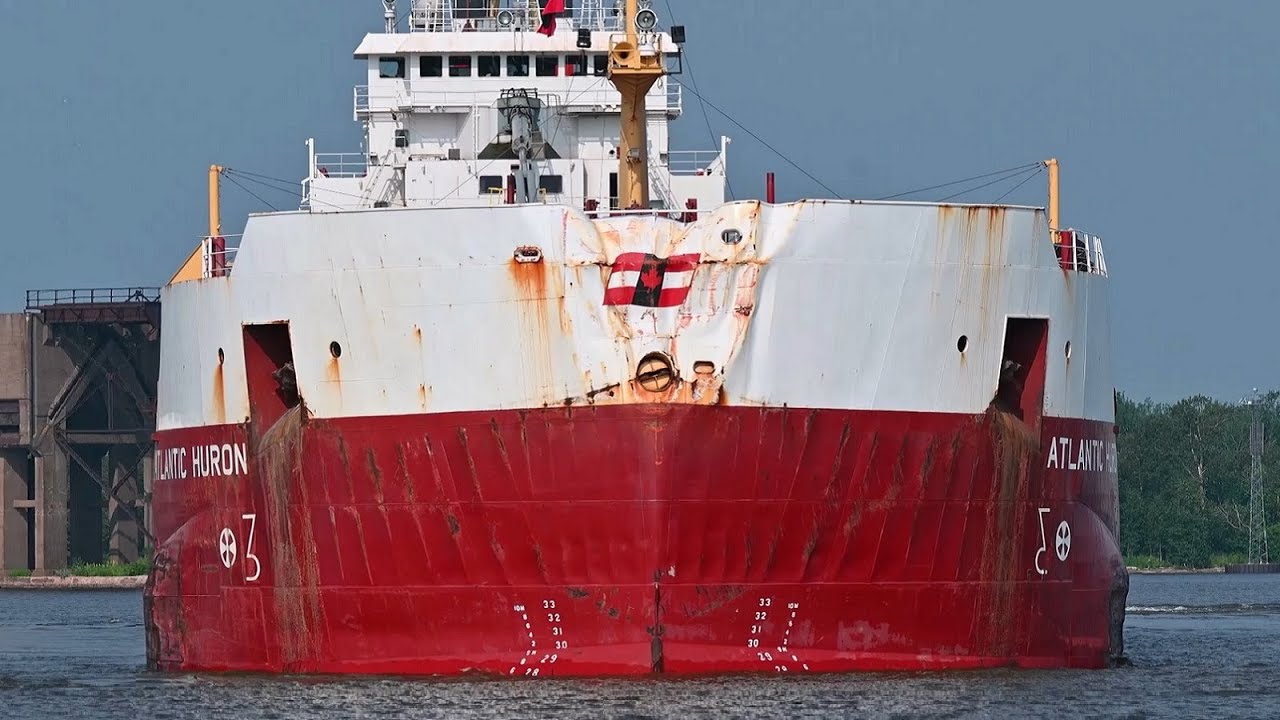 Atlantic Huron - Collision Damage! Bruised But Not Defeated - YouTube