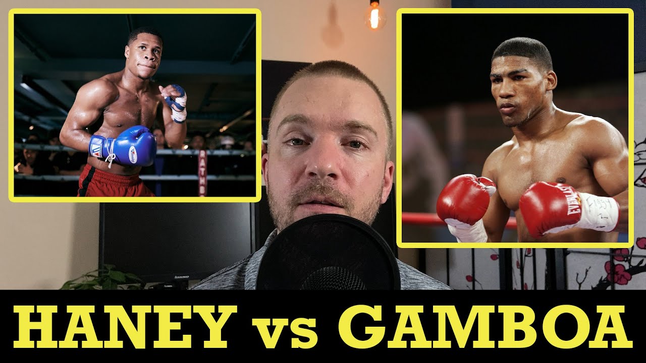 Devin Haney vs Yuriorkis Gamboa Analysis and Prediction - YouTube