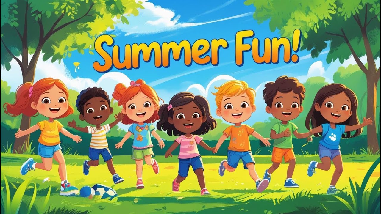 Summer Fun Song For Kids!| Summer's Not A Bummer!| Splash In The Pool ...