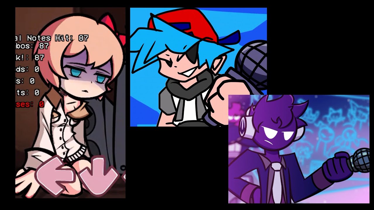 [fnf]3つのmodをプレイしてみたら…？[フライデーナイトファンキン] - YouTube