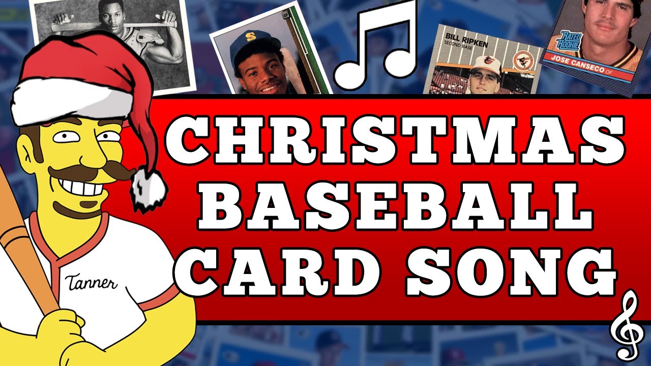 Christmas Baseball Card Song - May Your Christmas Be a One of One - YouTube