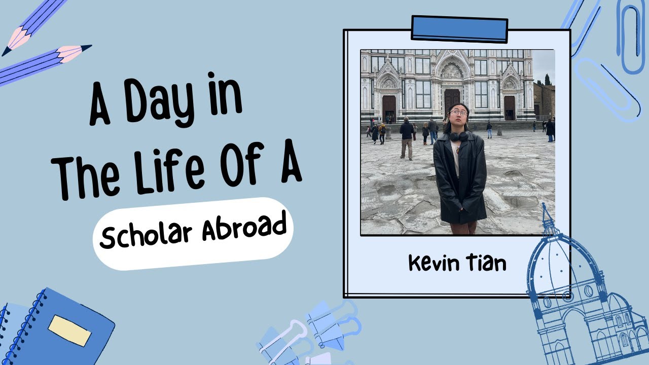 A Day in the Life with a scholar studying abroad - Kevin Tian - YouTube