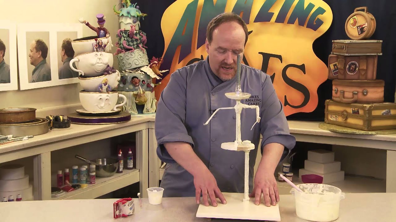 How To Seal Your Cake Stand: Tips with Mike McCarey - YouTube