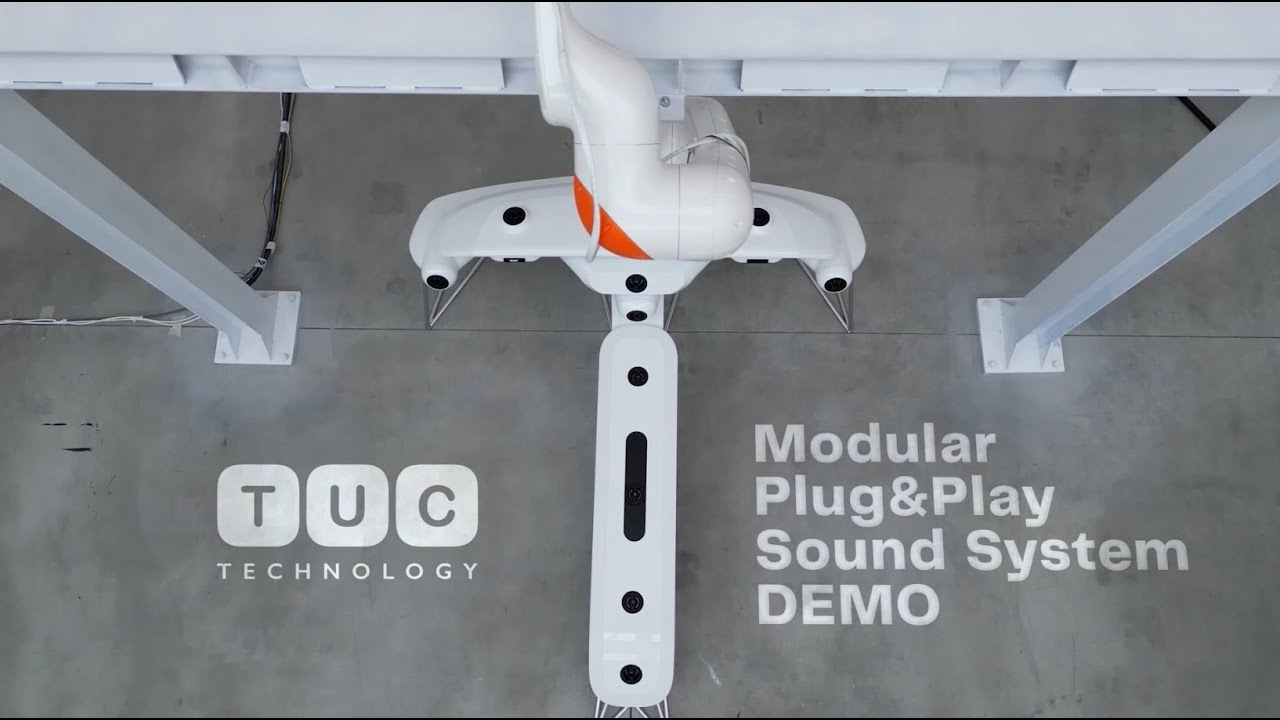 Modular Plug&Play Sound System DEMO | TUC.technology - YouTube