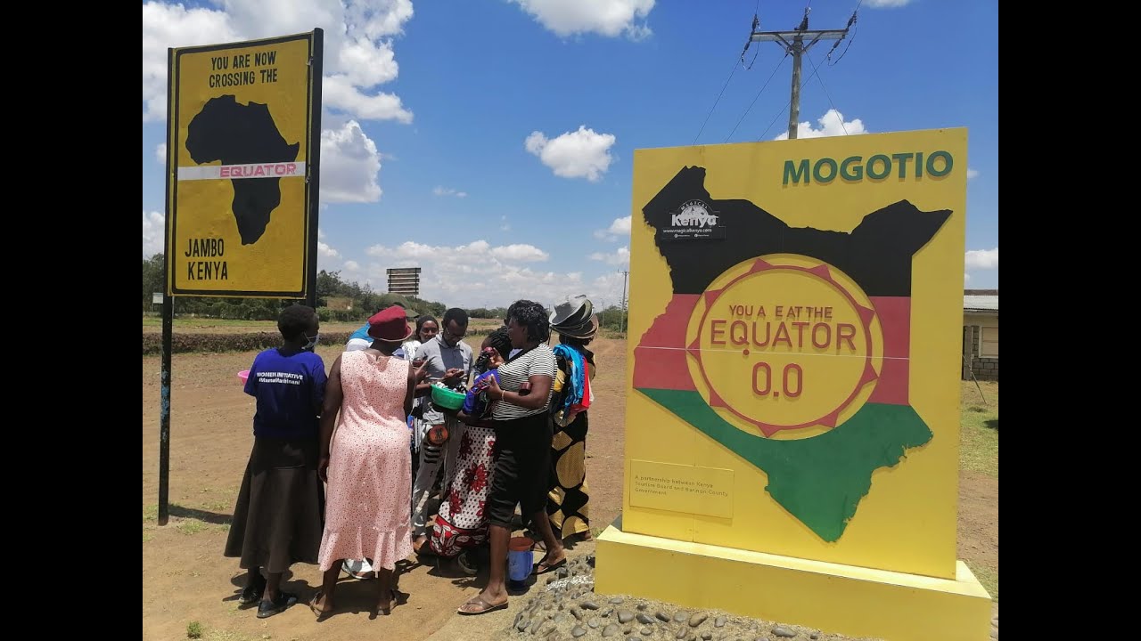 INSANE facts about the equator line Mogotio, Kenya - YouTube