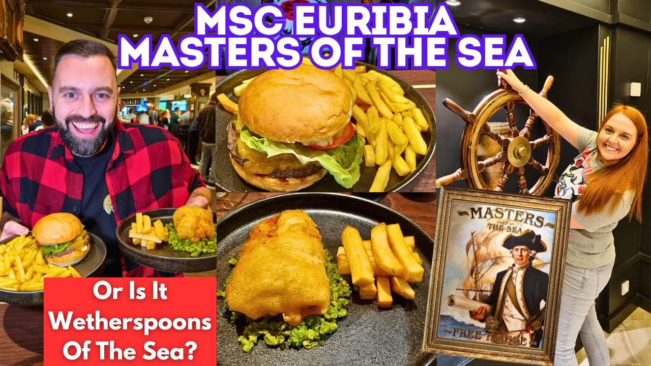 MSC Euribia Masters Of The Sea - AKA Wetherspoons Of The Sea! Is It ...