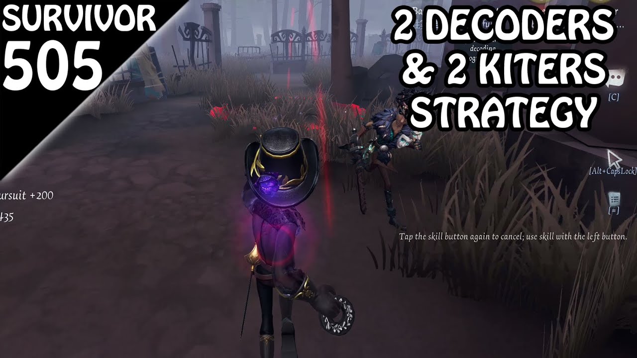 2 Decoders 2 Kiters strategy - Survivor Rank #505 (Identity v) - YouTube