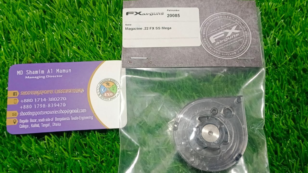 FX airguns Magazine.22 FX SS Mega / expire parts / FX airguns Magazine ...