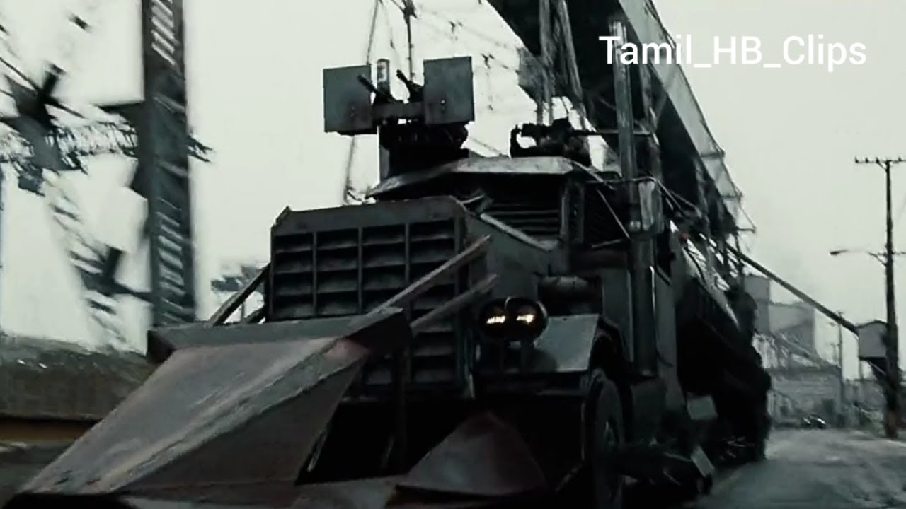 Death Race Movie The Dreadnought Battle Scene In Tamil - YouTube