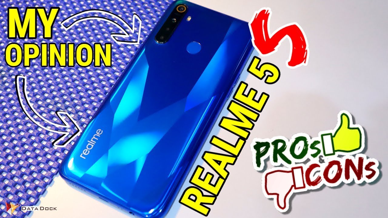 Realme 5s Review with Pros & Cons | HINDI | Data Dock - YouTube