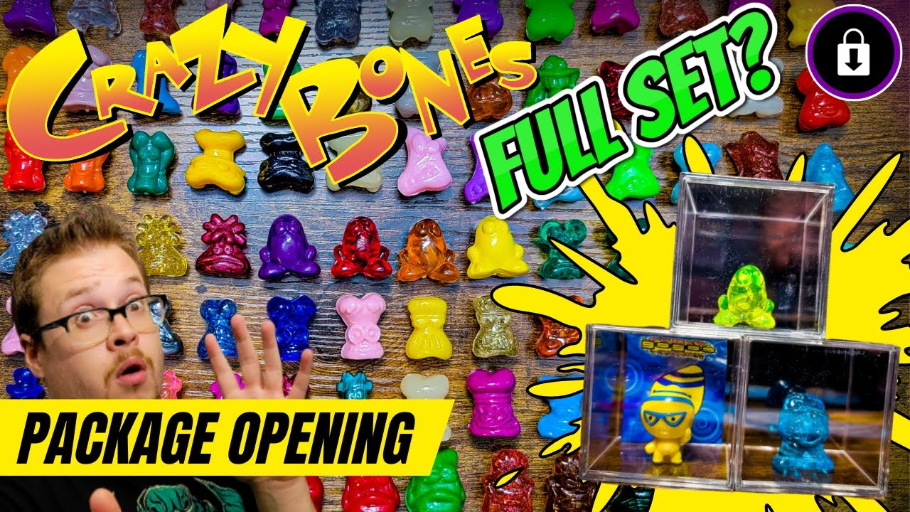 INSANE Crazy Bones Find!! (THE FULL SET & EGGYS!) + Displays For Gogos ...