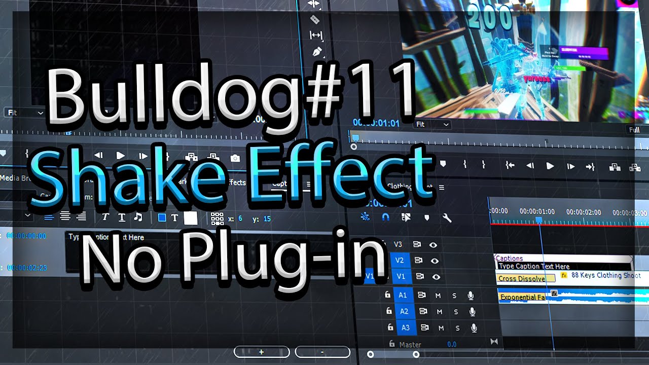 How to do a Shake Effect No Plug-in Needed - YouTube