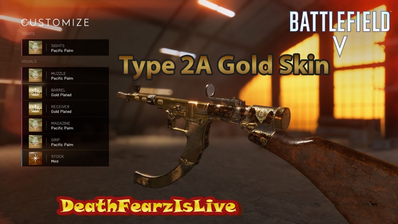 Battlefield V / Unlocking Type 2A -- Gold Skin / ( Hindi Gameplay ...