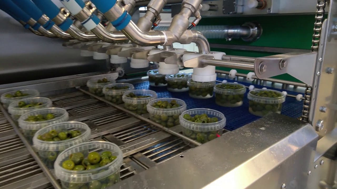 Αυτόματη γραμμή συσκευασίας ελιάς σε σκαφάκια | Advance food ...