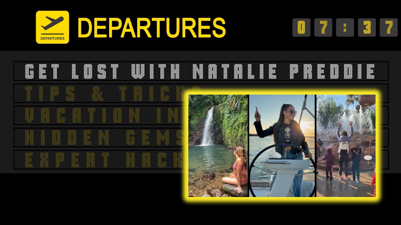 Welcome to 'GET LOST with Natalie Preddie' - YouTube