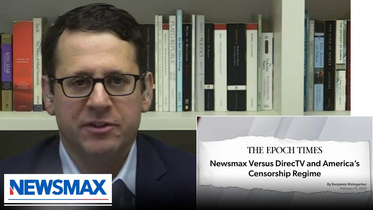 Deplatforming NEWSMAX is part of the war on 'wrong think': Ben ...