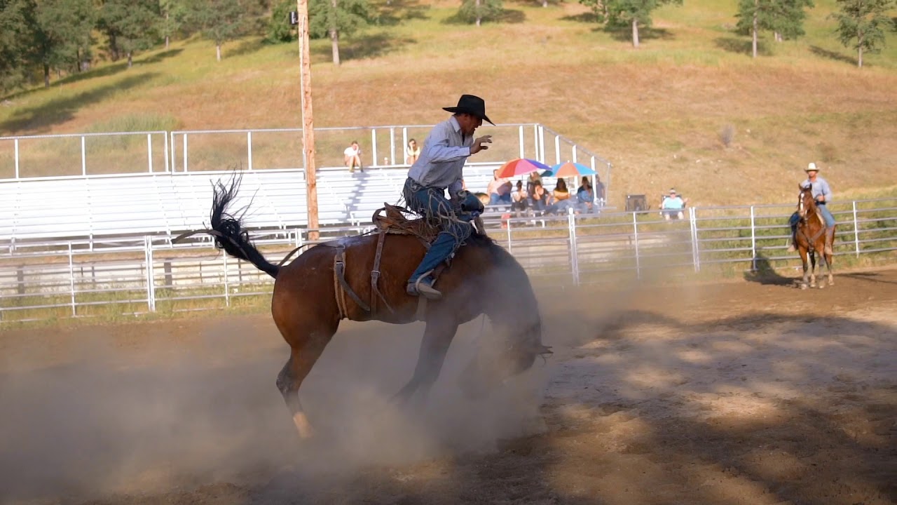 Slow Motion Bronc Rides - Cody Angland - YouTube