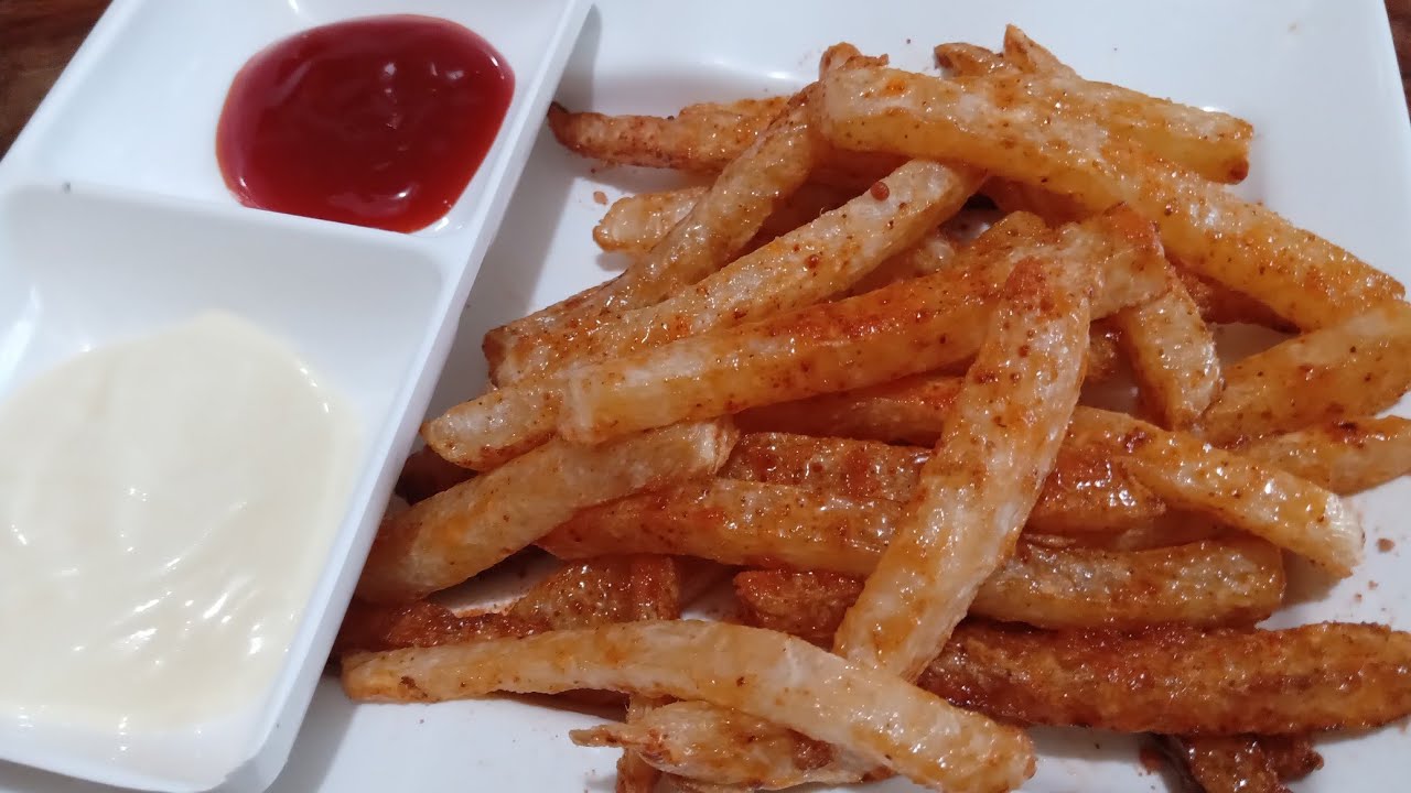 SINGKAMAS FRIES, ( BARBECUE FLAVOR) - YouTube