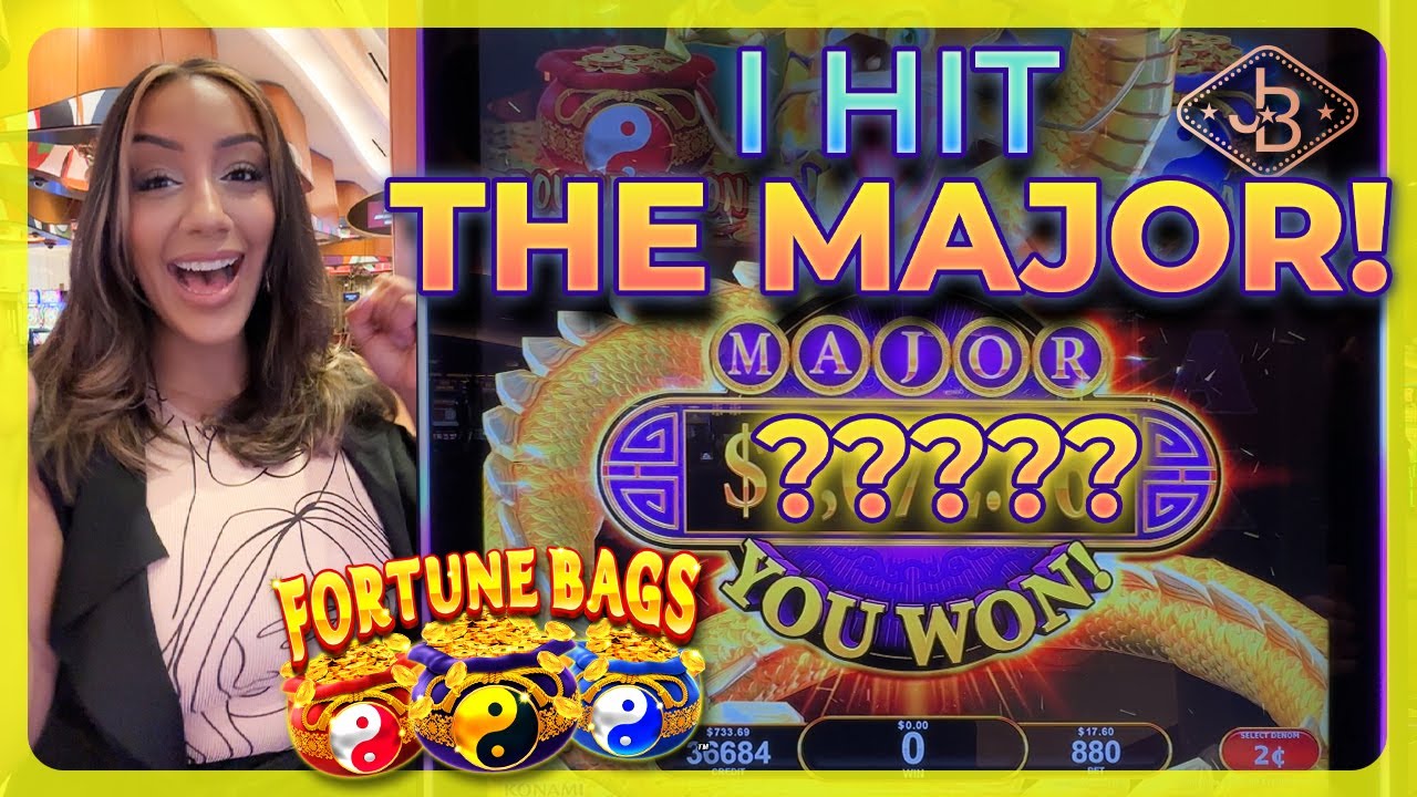 I Hit The Major! on Fortune Bags: Dragons Law Slot Machine ! - YouTube