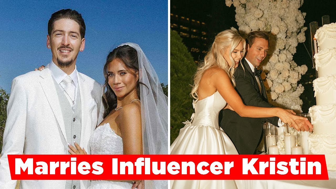 Noah Schnacky Marries Influencer Kristin Marino In Whimsical Fairy Tale ...