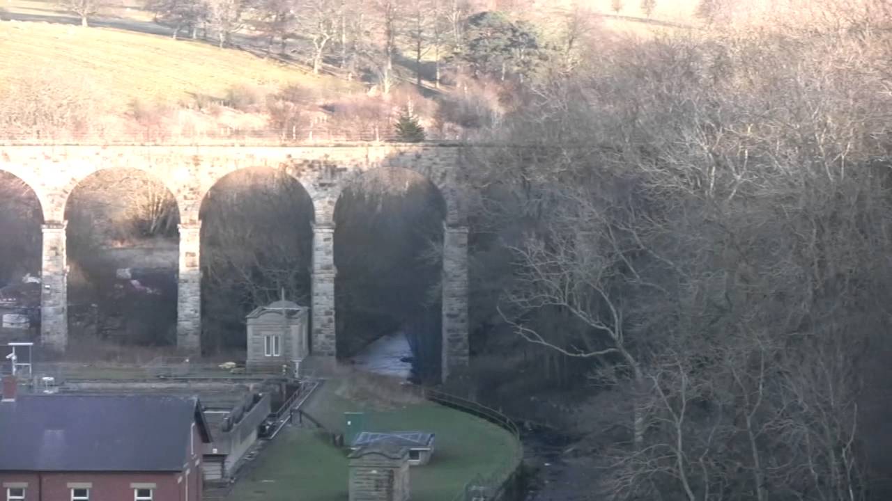 Remains of the Rothbury Branch at Fontburn, Northumberland 3rd February ...