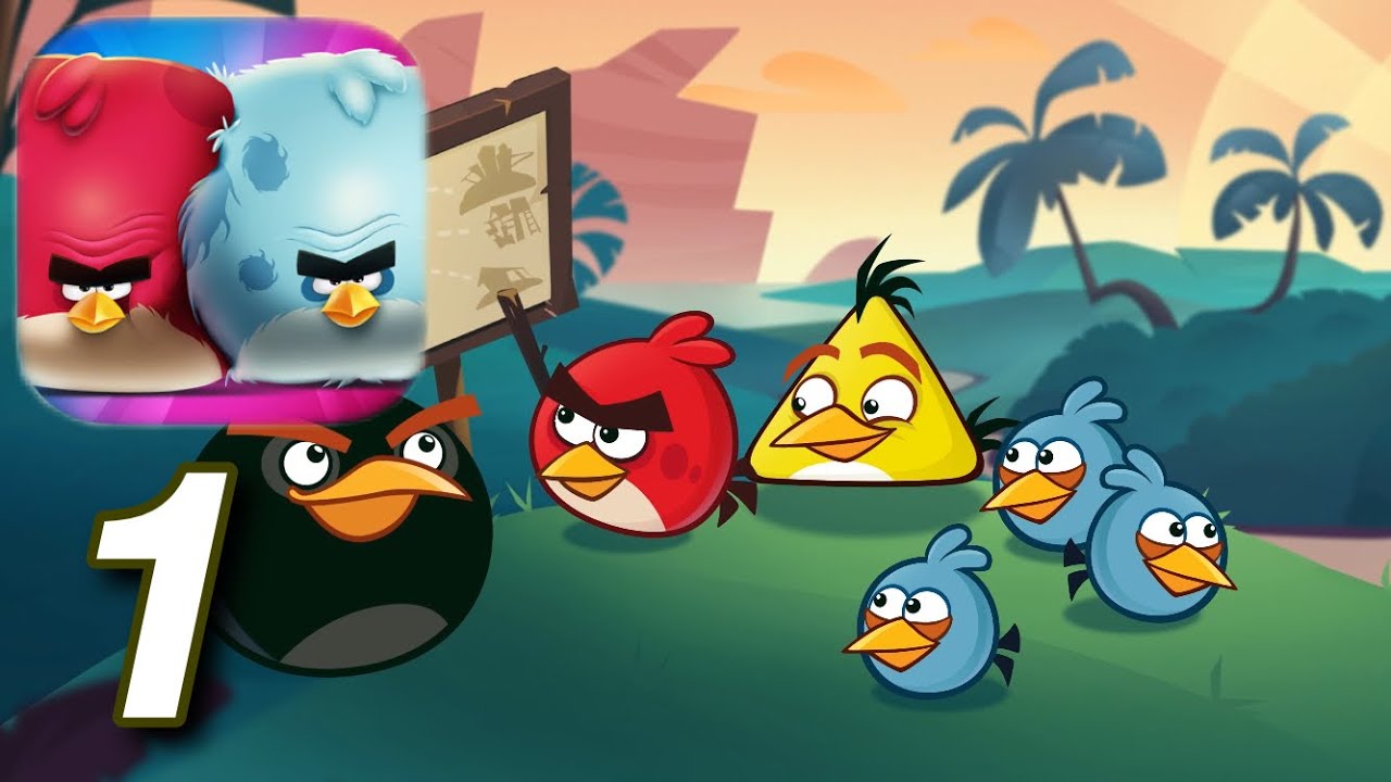 Angry Birds Reloaded - Gameplay Walkthrough Part 1 - Tutorial (iOS ...