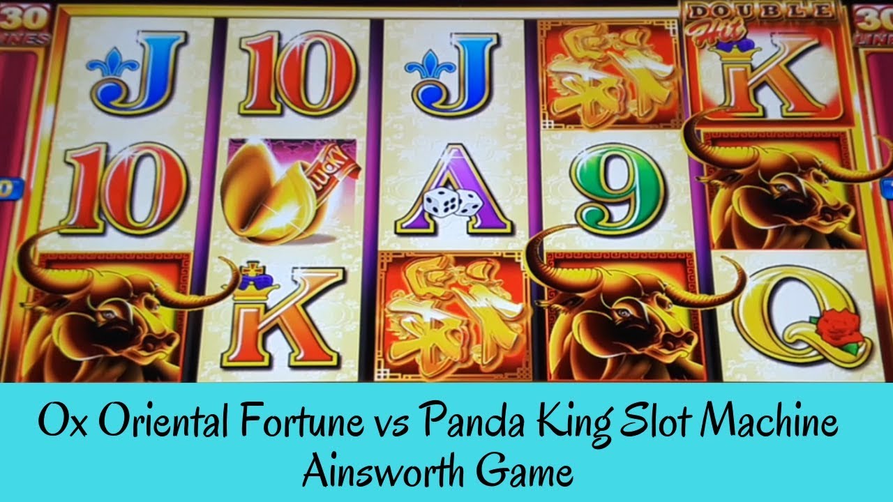 OX ORIENTAL FORTUNE vs PANDA KING SLOT MACHINE - AINSWORTH GAME ...