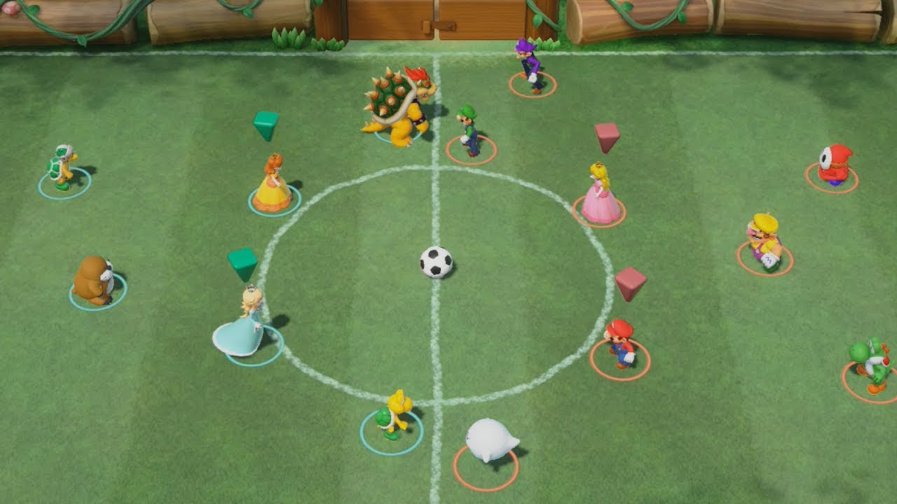 Super Mario Party - All Sport Minigames (Mario vs Rival)| Cartoons Mee ...