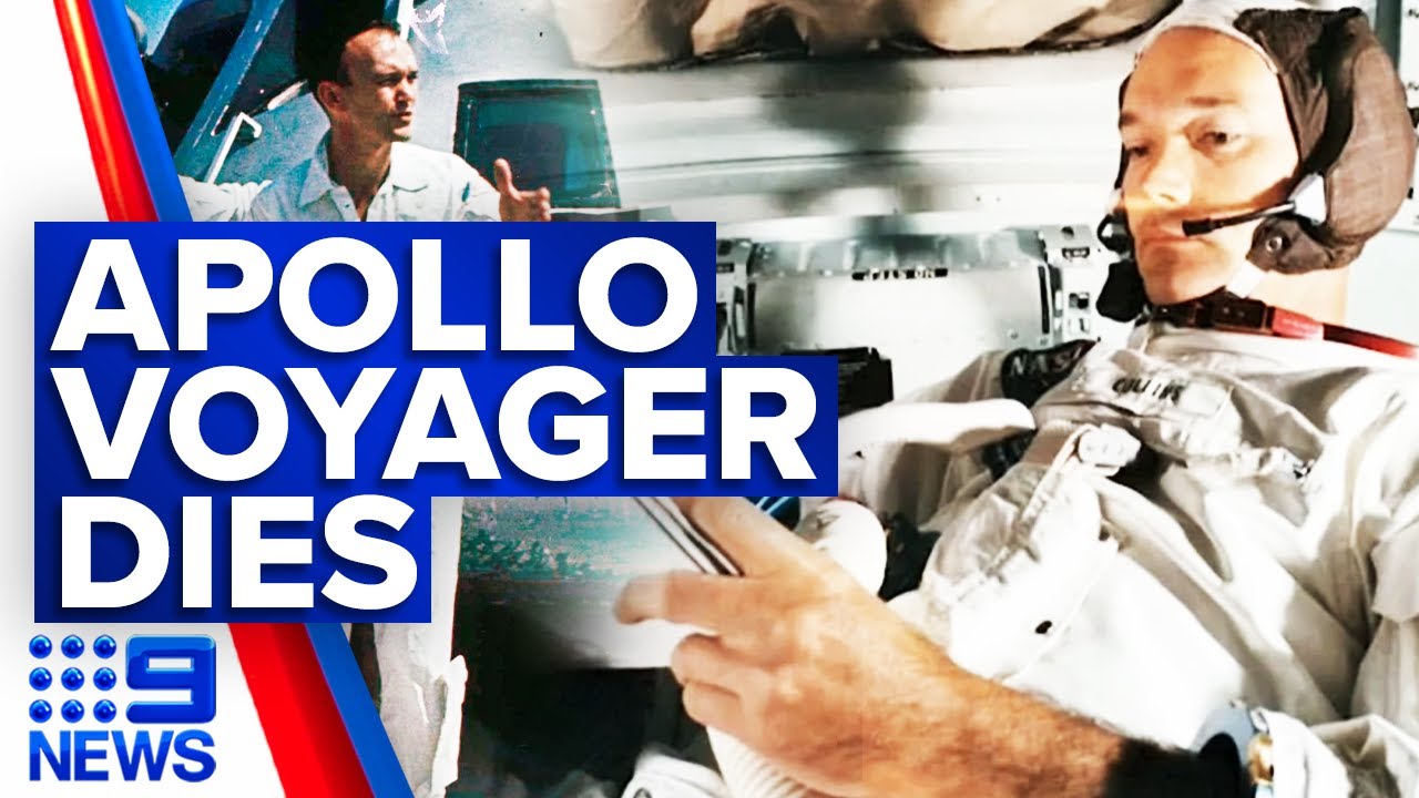 Apollo 11 astronaut dies of cancer | 9 News Australia - YouTube