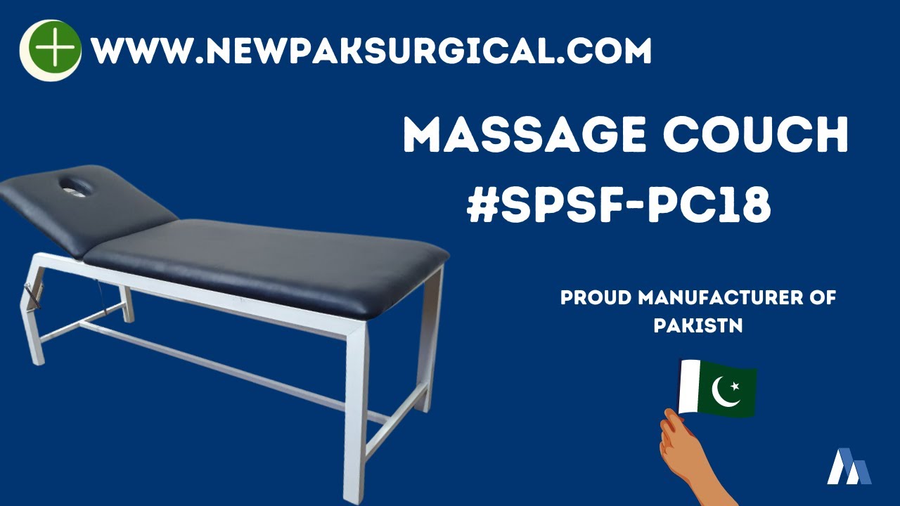 Massage Couch #SPSF-PC18 | Manufactured in Pakistan | New Pak Surgical ...