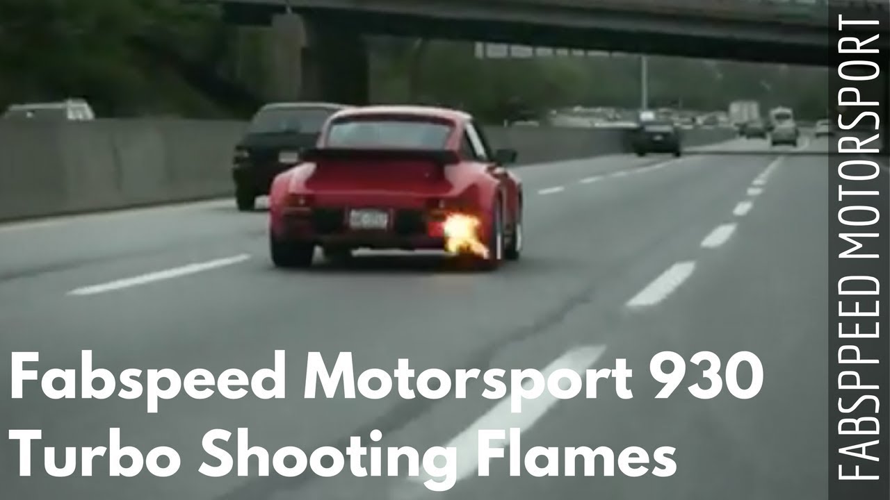 CUSTOMER CLIP: Fabspeed Motorsport 930 Turbo Shooting Flames - YouTube