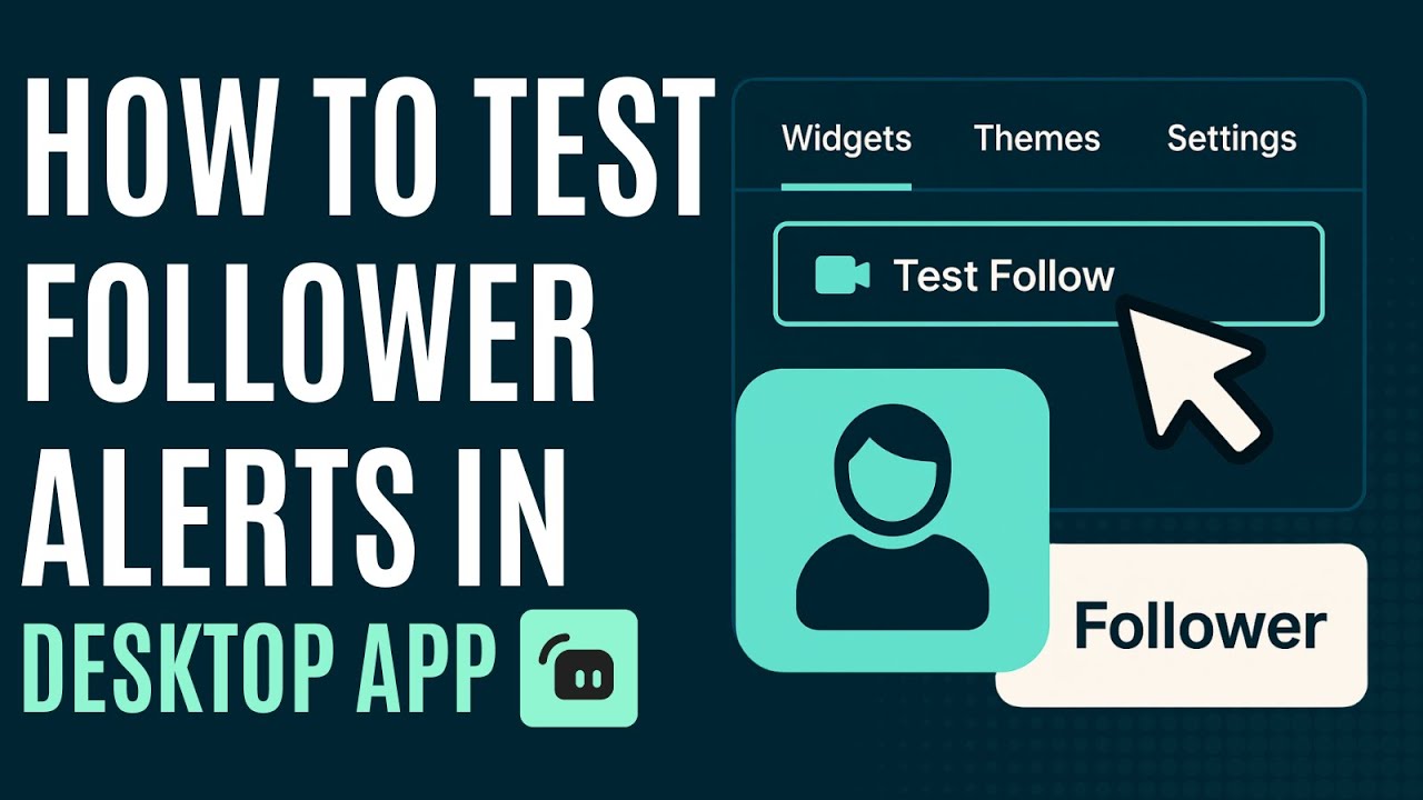 How to Test Follower Alerts in Streamlabs [Quick Guide] - YouTube