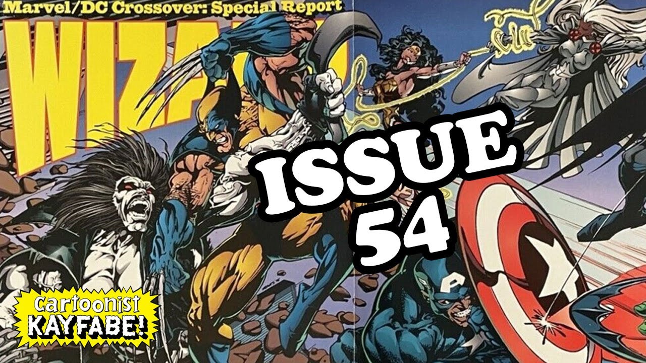 Wizard Magazine 54! The Downward Spiral of 1990s Comics! - YouTube