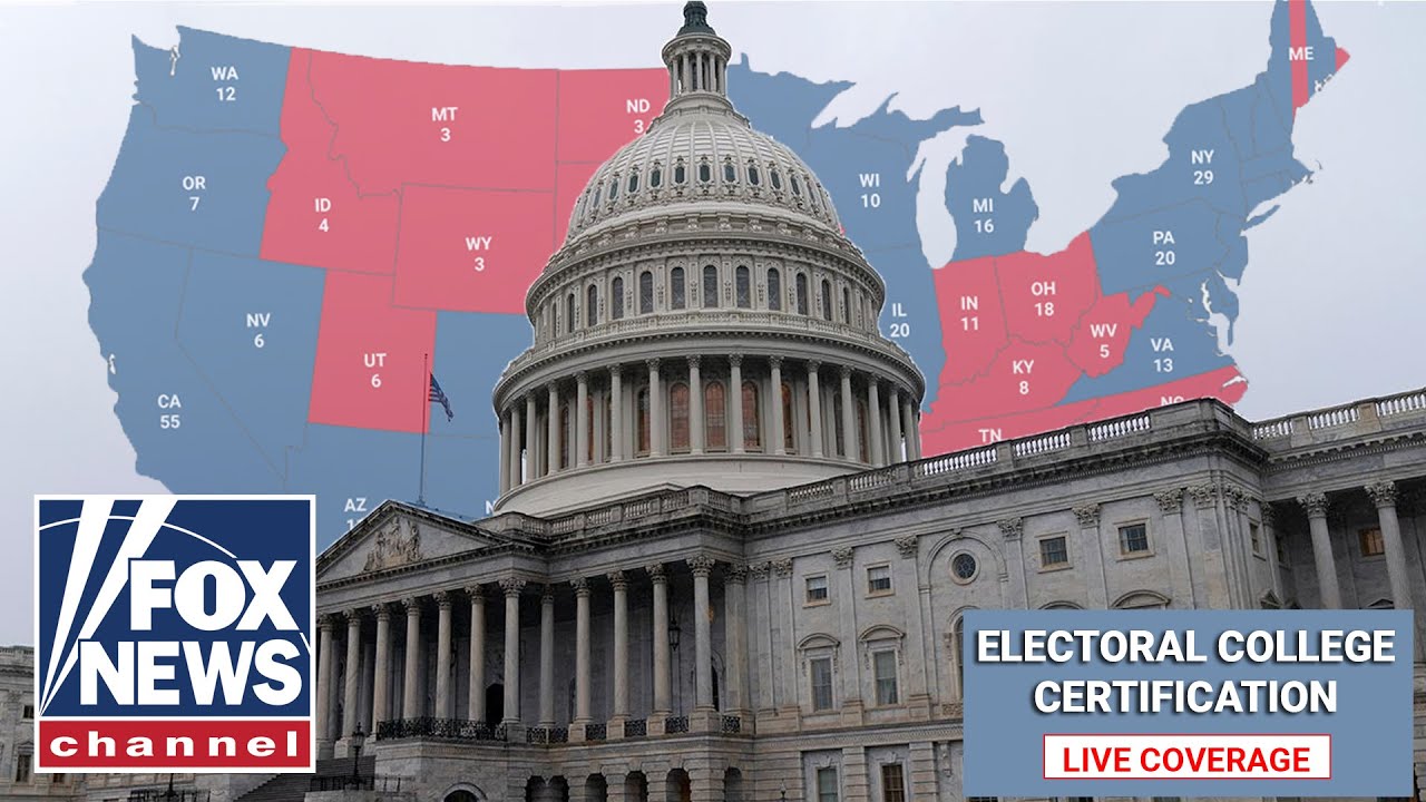Congress meets to certify the Electoral College vote - YouTube