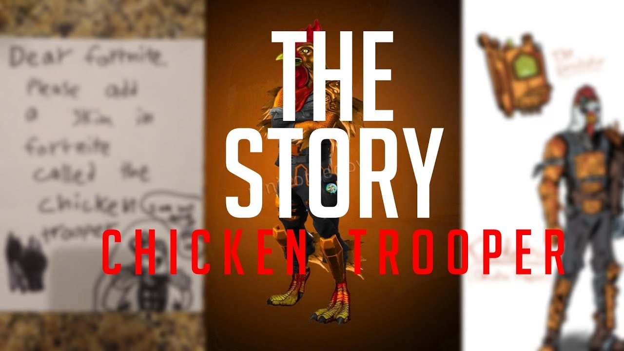 The story of the Chicken Trooper (Fortnite) - YouTube