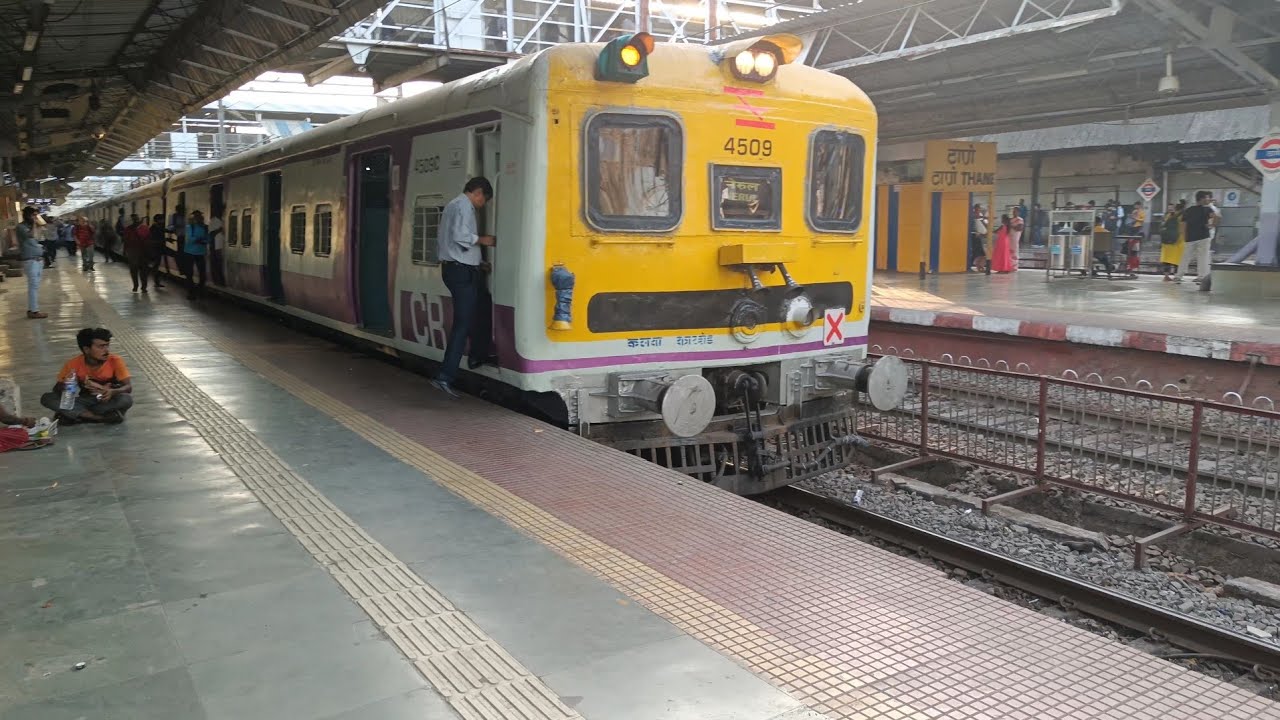 OLD Local Train of Mumbai ll Retrofitted EMU Local Train ll Mumbai ...