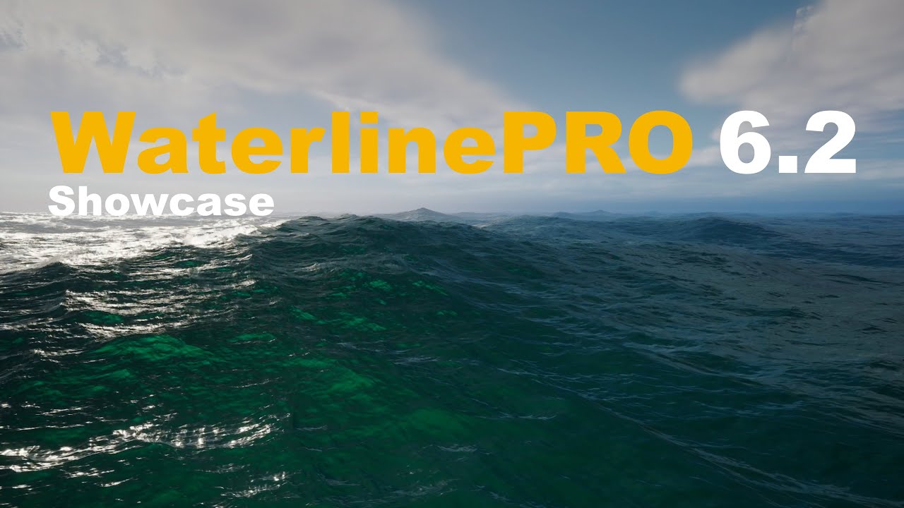 Waterline PRO 6.2 Ocean Geometry and Foam Showcase - YouTube