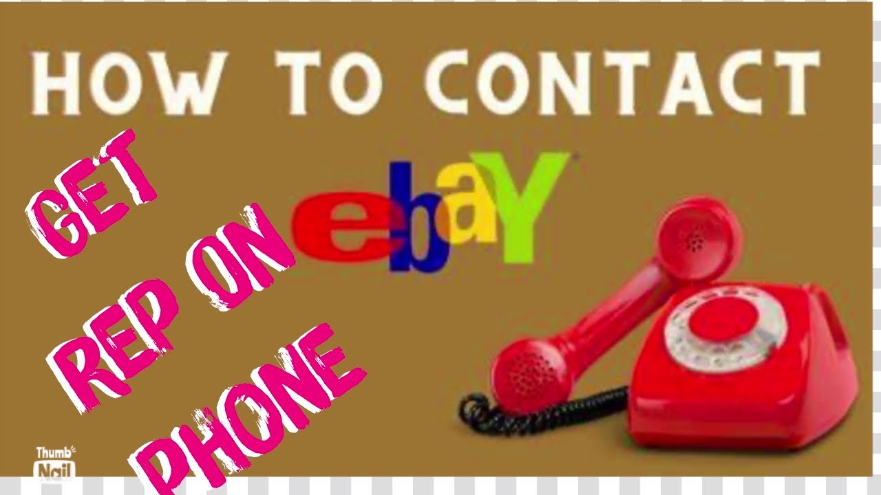 How to get an Ebay rep / customer service on the phone quick! Real ...