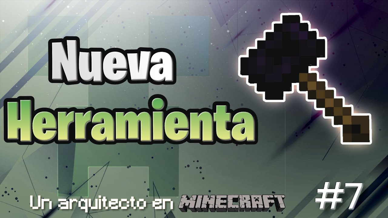 🤯 Martillo de OBSIDIANA en Minecraft y DIAMANTES | Un arquitecto en ...